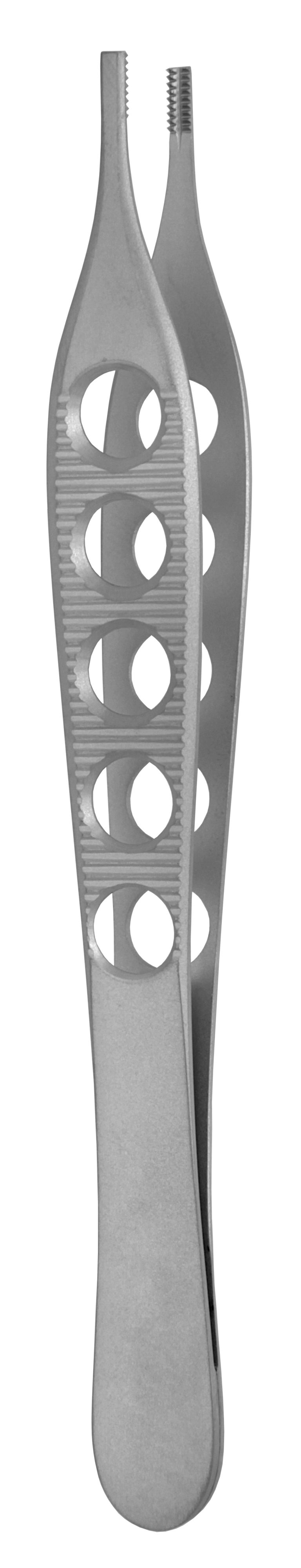 Adson Brown Tissue Forceps 4/34" 9x9 teeth with fenestrated handles ...