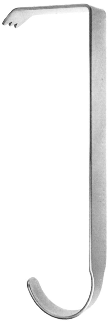 Hibbs Retractor 9 1/2" 1" X 3" sharp - gSource