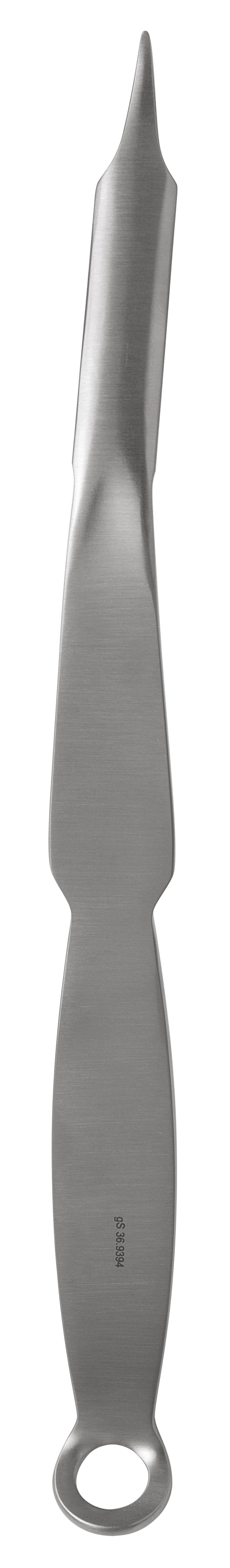 Hohmann Retractor 10" x 14mm, long narrow rounded end, bent handle, 1 ...