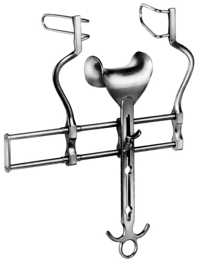 Balfour Retractor 7" spread 3" x 2" center blade - gSource