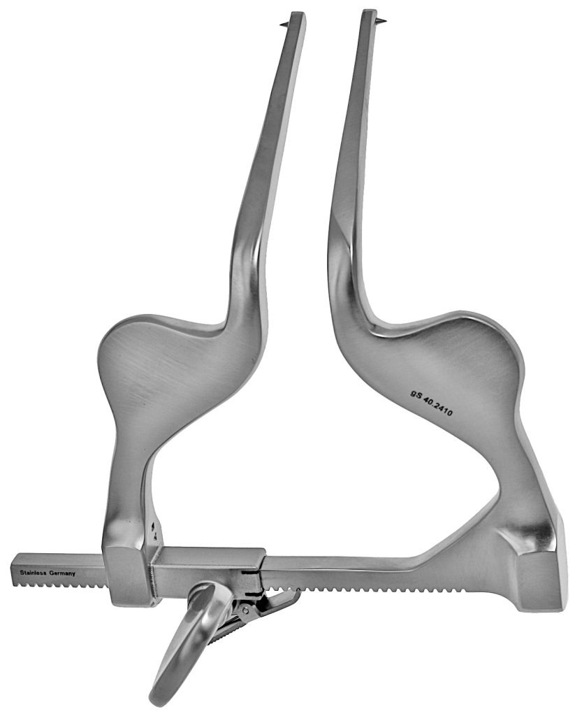 Lumbar Lamina Spreader #1 3" arm 2 1/8" spread - gSource