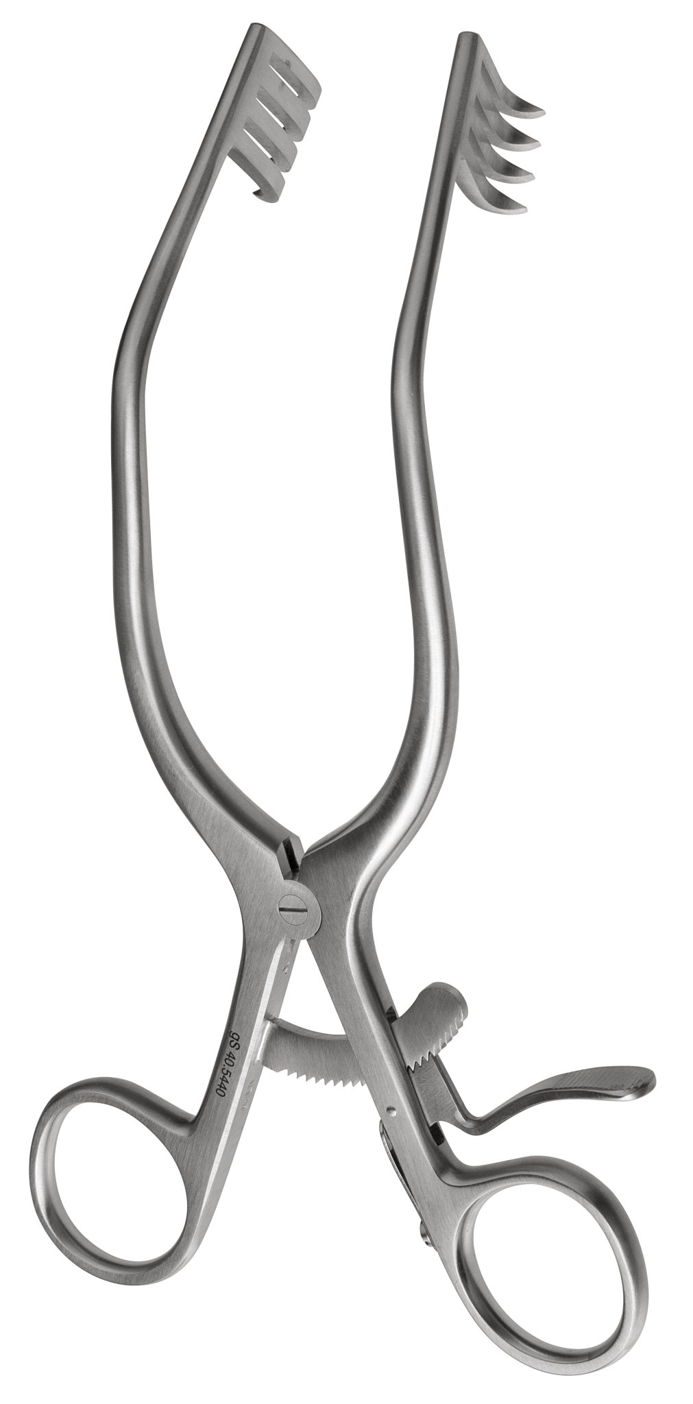 Adson Retractor 7 1/2" angled sharp 4x4 - gSource