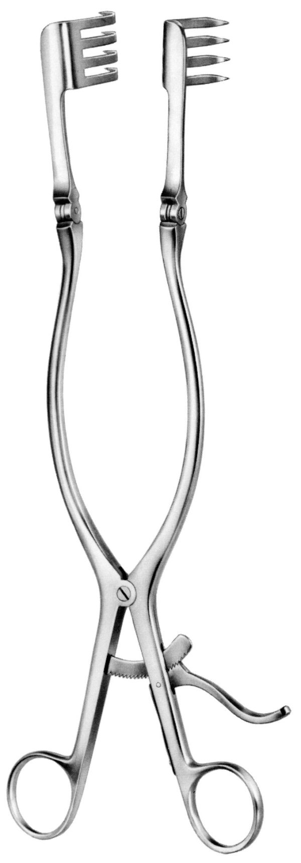 Beckman-Adson Retractor 12" blunt 1"x1" - gSource