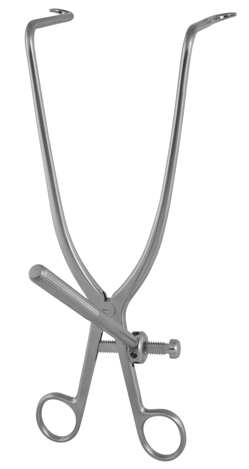 Deep Gelpi Lateral Retractor 10 1/2", 90 degree angle, 3", 1x1 blunt ...