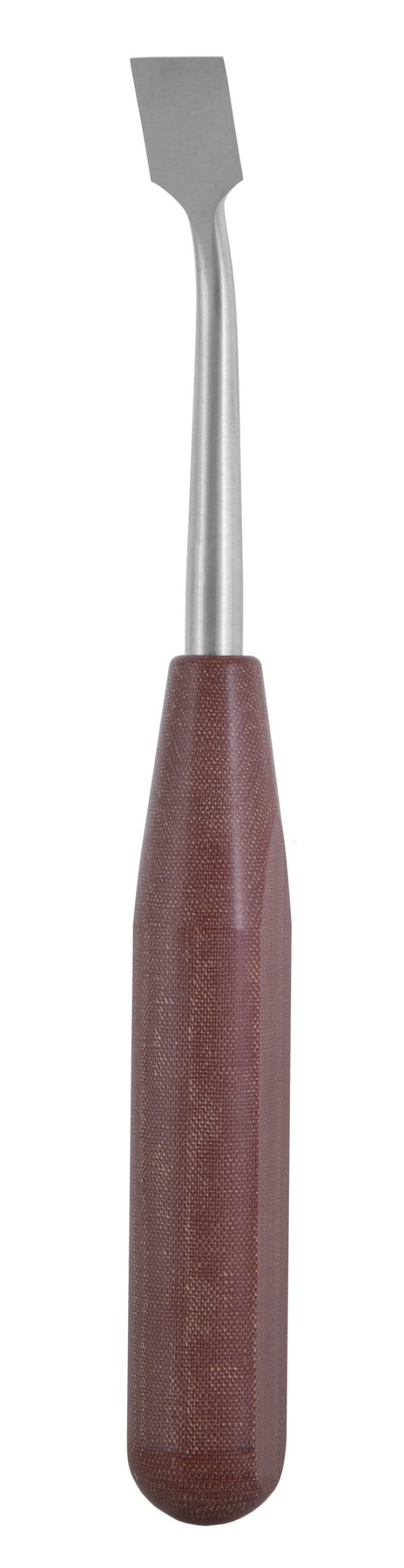 Periosteal Elevator 7 3/4" angled 13mm straight sharp edge, phenolic ...