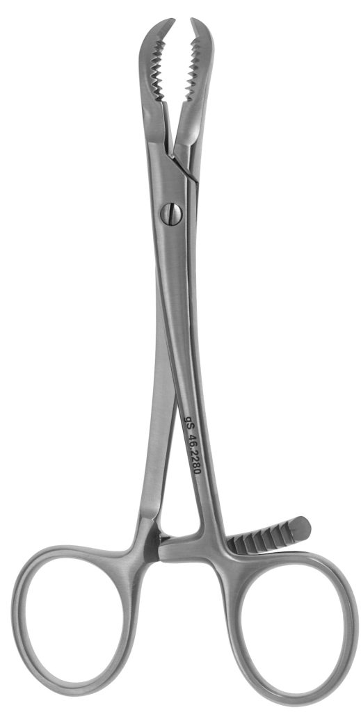 Bone Reduction Forceps 6" small curved - gSource