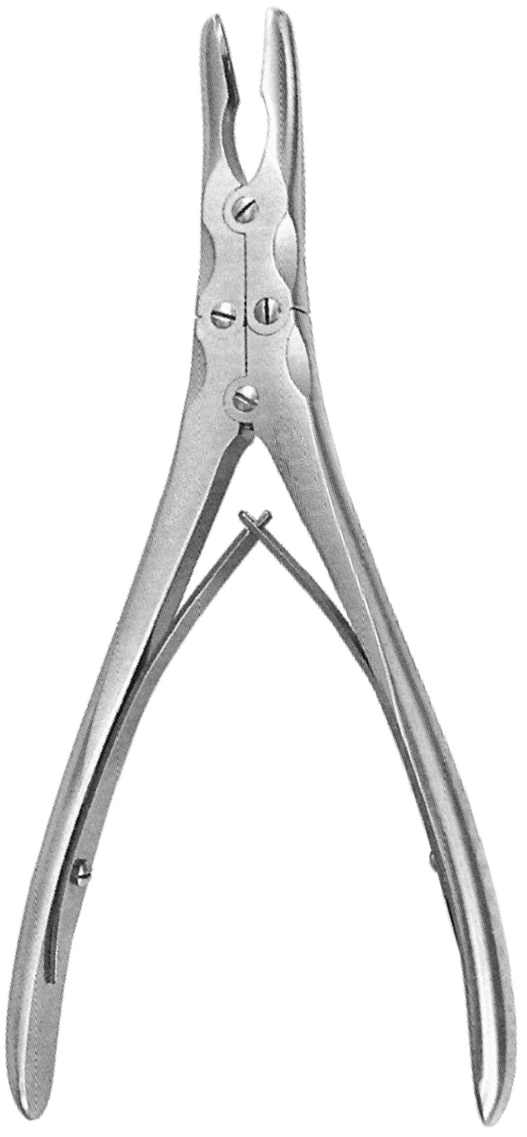 Ruskin Rongeur 9" curved 5mm, double action - gSource