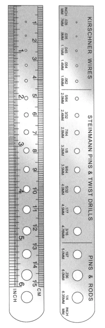 Steinmann Pin Sizes