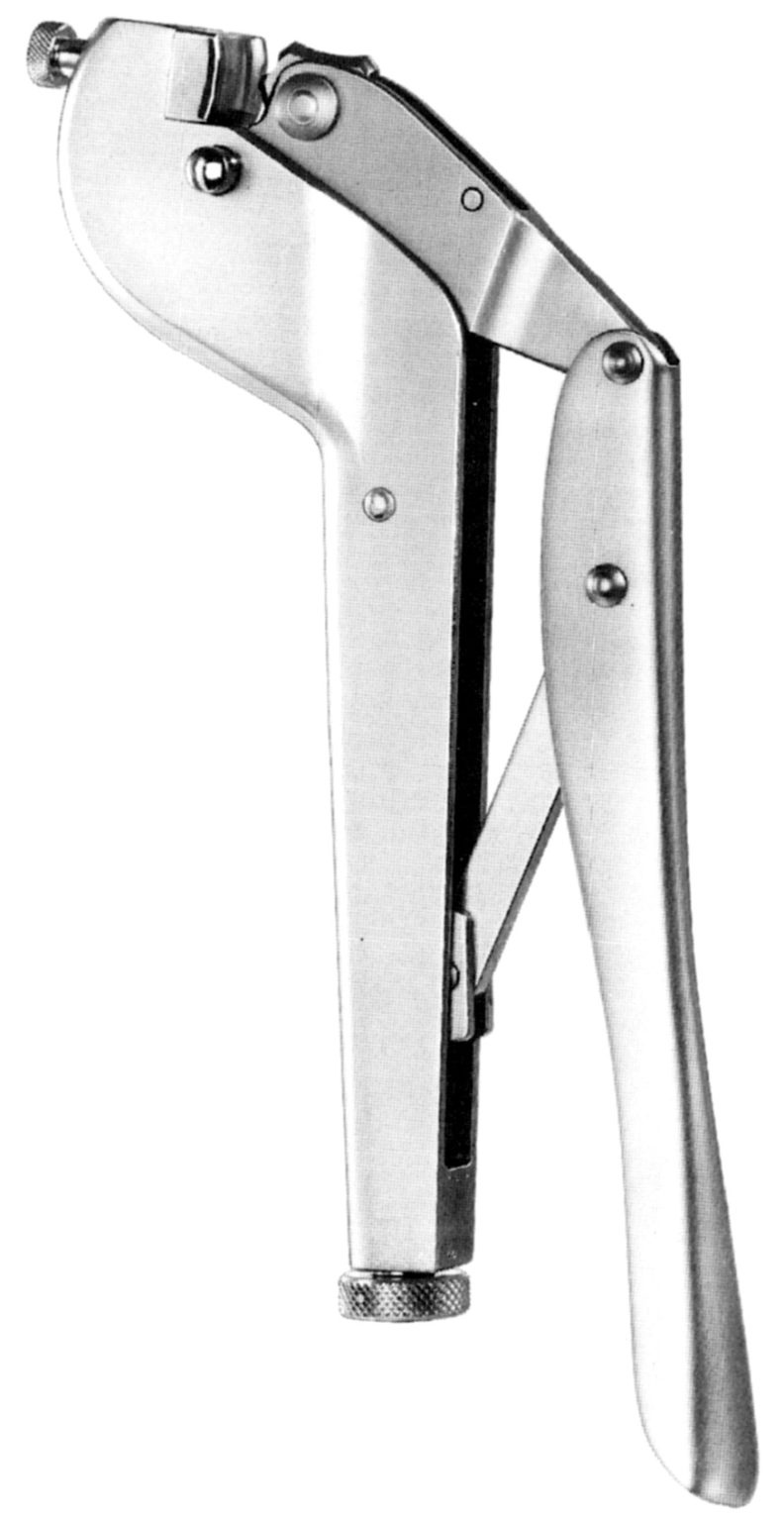 Plate Bending Pliers 10" for straight plates 2 anvils - gSource