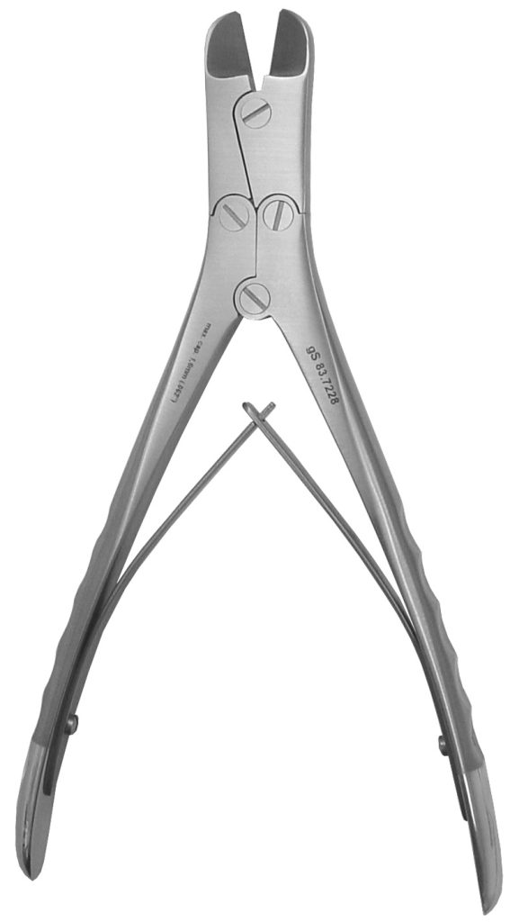 Wire Cutter double action 6 1/2", angled, tungsten carbide, maximum ...